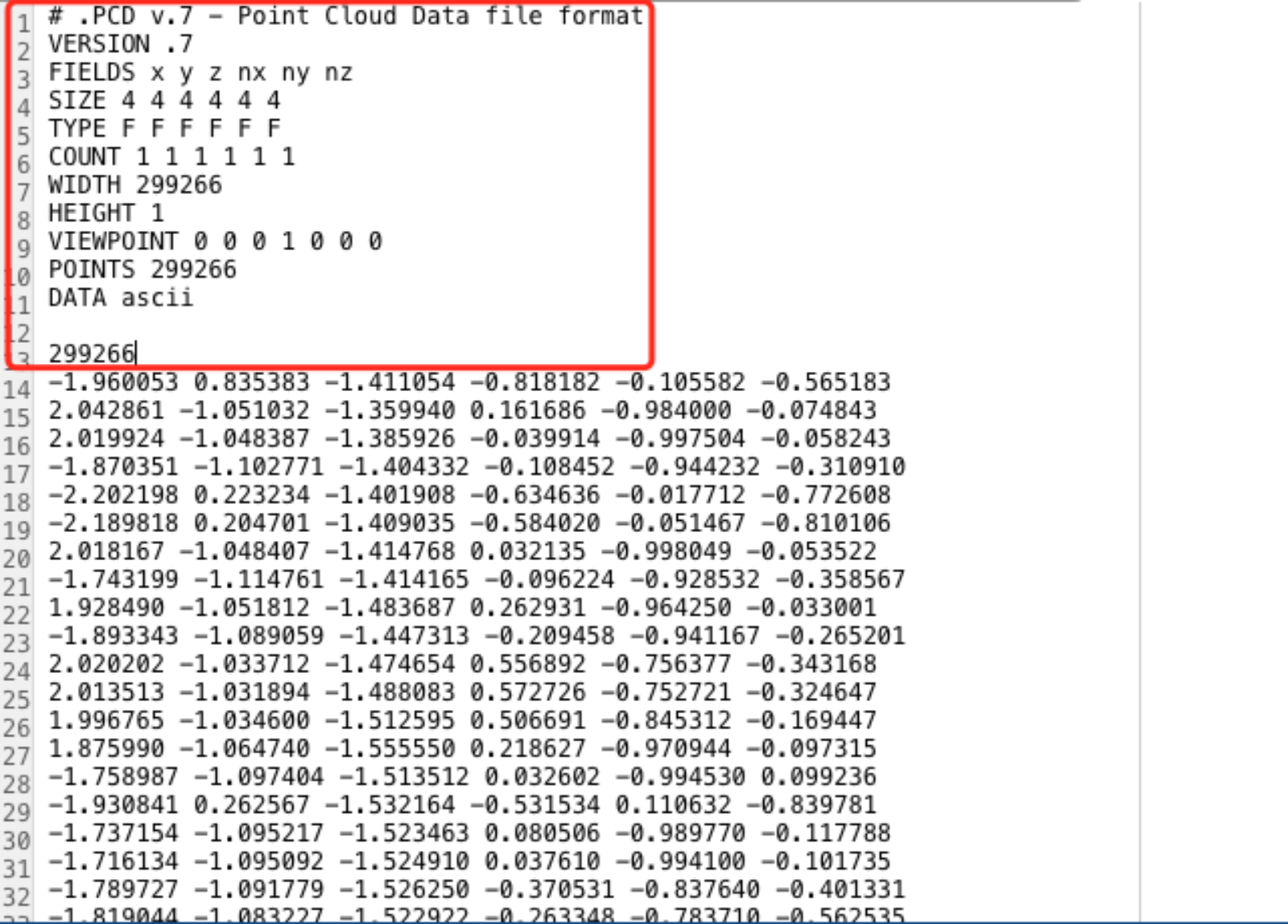 PCD转PLY格式 & 点云表面重建 - FunnyWii's Zone